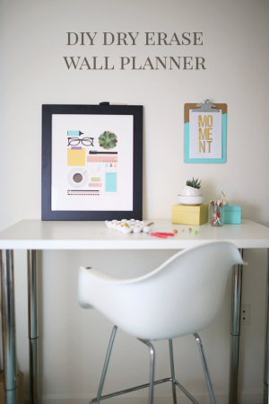 Free DIY Dry Erase Planner with Printable - Shrimp Salad Circus