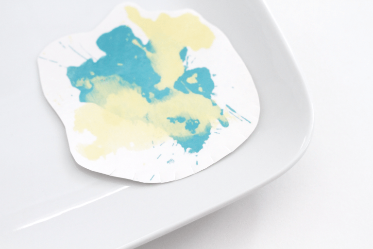 DIY Watercolor Plates - How To-sday - Shrimp Salad Circus