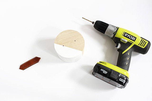 DIY Leather Handles on Boxes - How To-sday - Shrimp Salad Circus