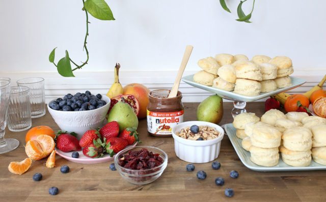 Tips for Hosting a Brunch Biscuit Bar for a Party, Bridal, or Baby Shower