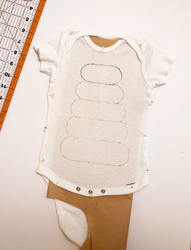 Fisher-Price Stacking Toy DIY Baby Halloween Costume - Shrimp Salad Circus