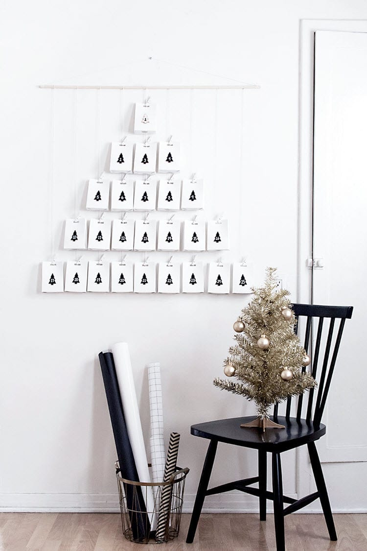 20 Unique DIY Advent Calendars - Shrimp Salad Circus