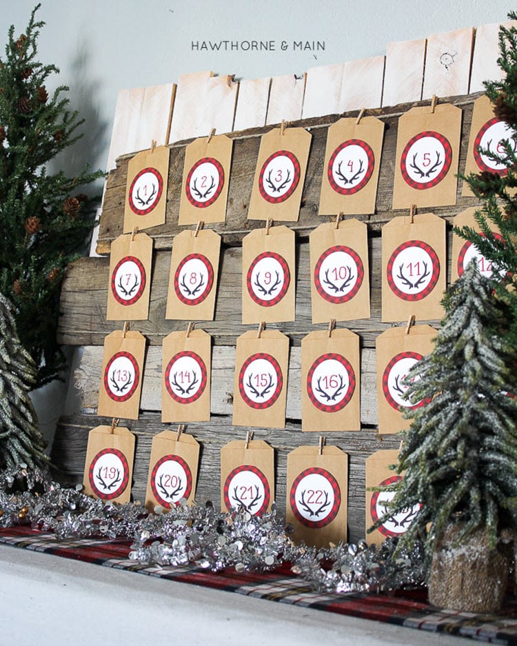 20 Unique DIY Advent Calendars - Shrimp Salad Circus