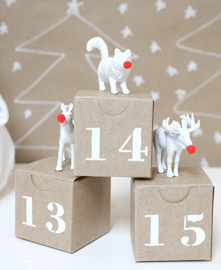 20 Unique DIY Advent Calendars - Shrimp Salad Circus
